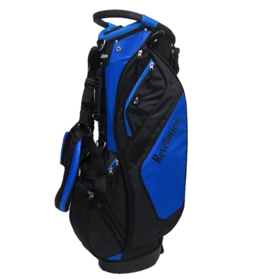 Revelation Golf USA | 'Admiral' Deluxe Stand Bag - 9" 4-Way top with ...